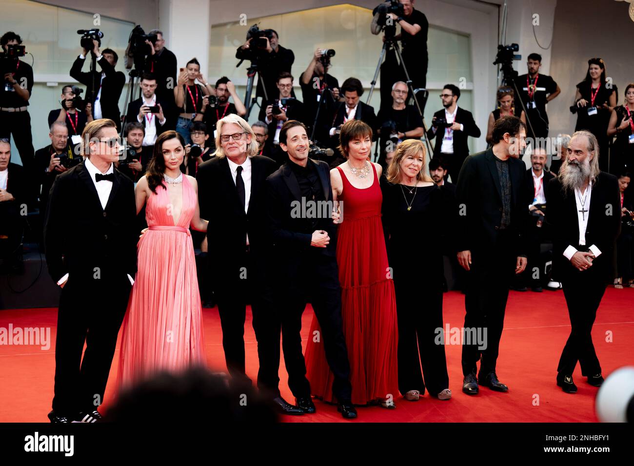 Venice, Venice, Italy, 08th September, 2022, Ana de Armas, Brad Pitt ...