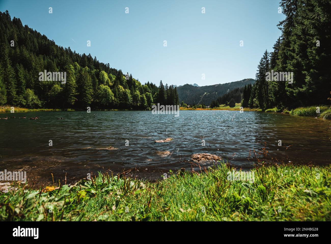 Portes du soleil switzerland morgins hi-res stock photography and ...