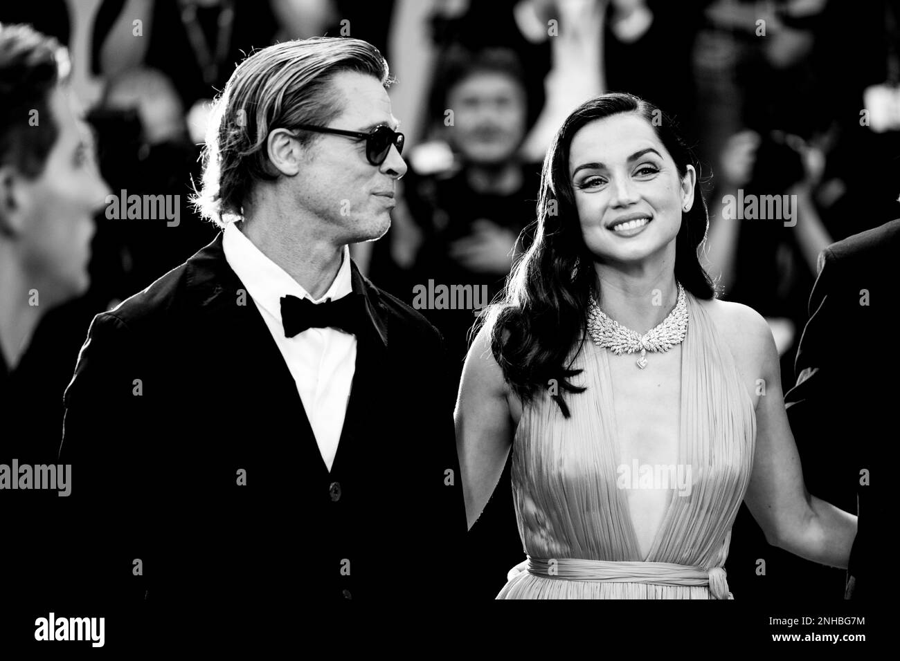 Venice, Venice, Italy, 08th September, 2022, Ana de Armas, Brad Pitt ...