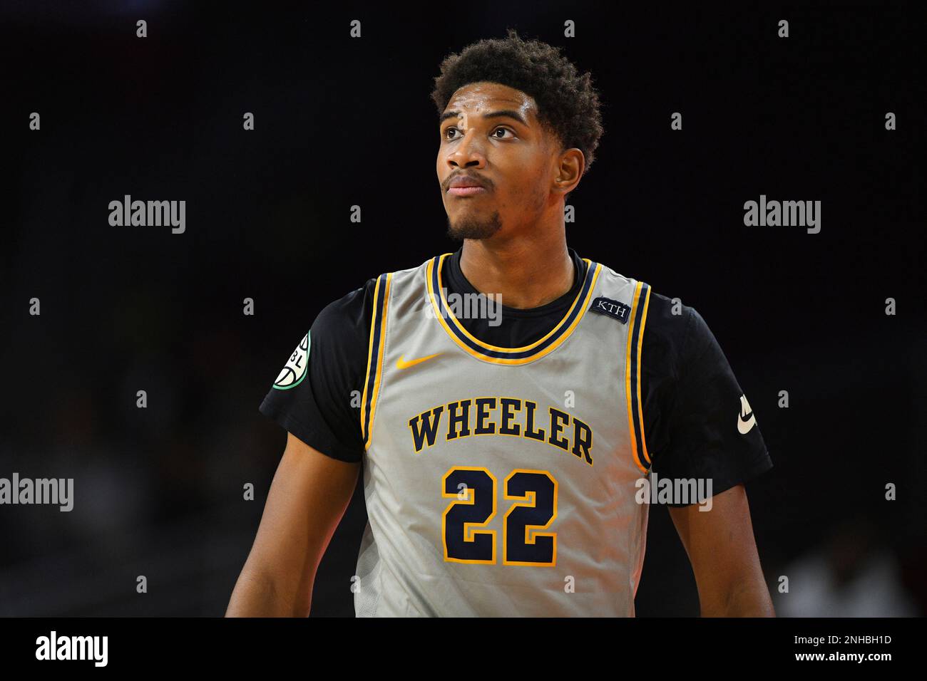 LOS ANGELES, CA - JANUARY 07: Wheeler forward Arrinten Page looks on ...