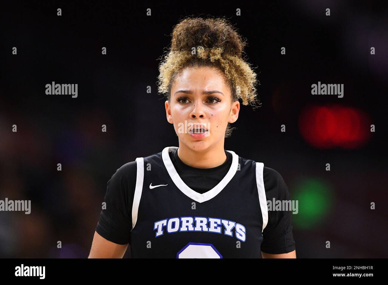 LOS ANGELES, CA - JANUARY 07: La Jolla Country Day guard Jada Williams ...