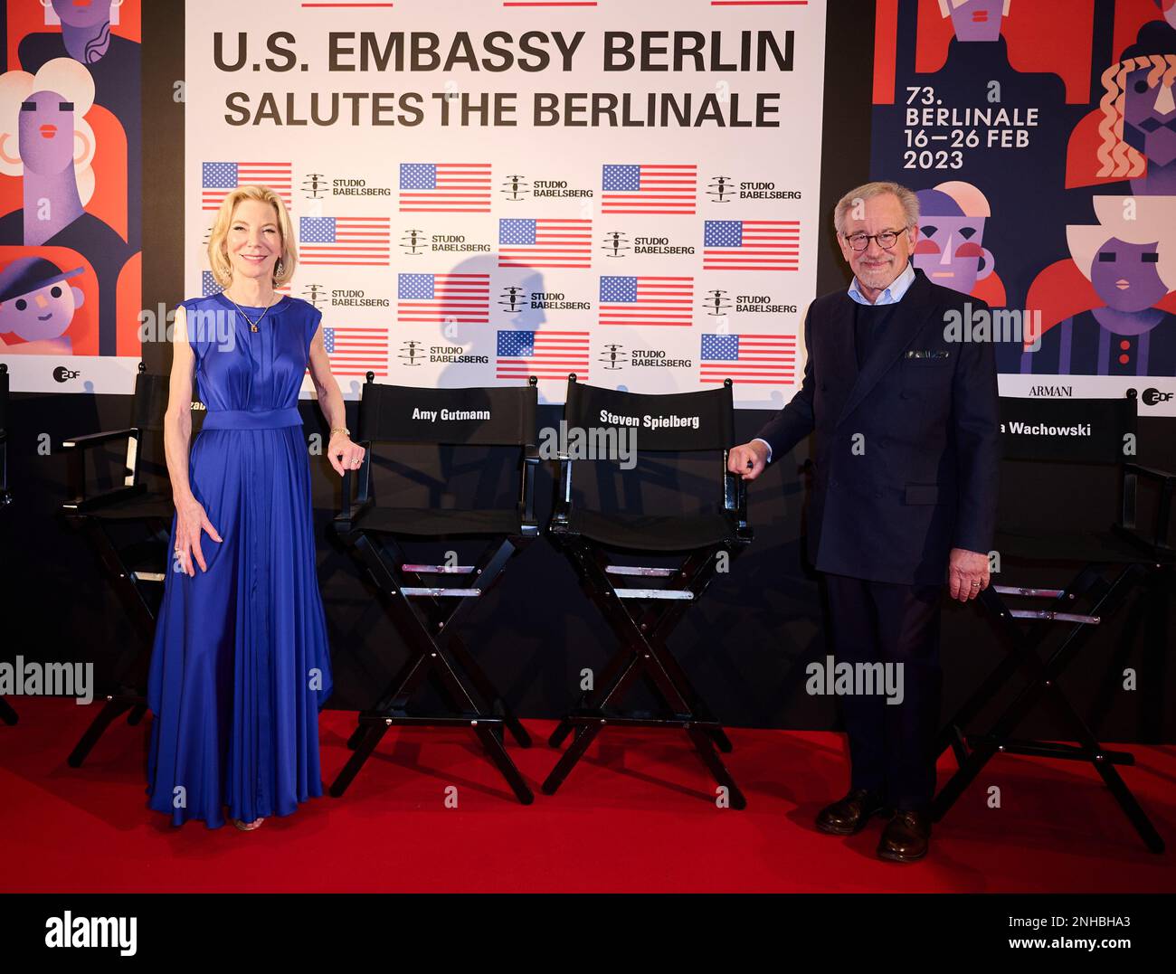 Berlin, Germany. 21st Feb, 2023. Amy Gutmann, U.S. Ambassador to ...