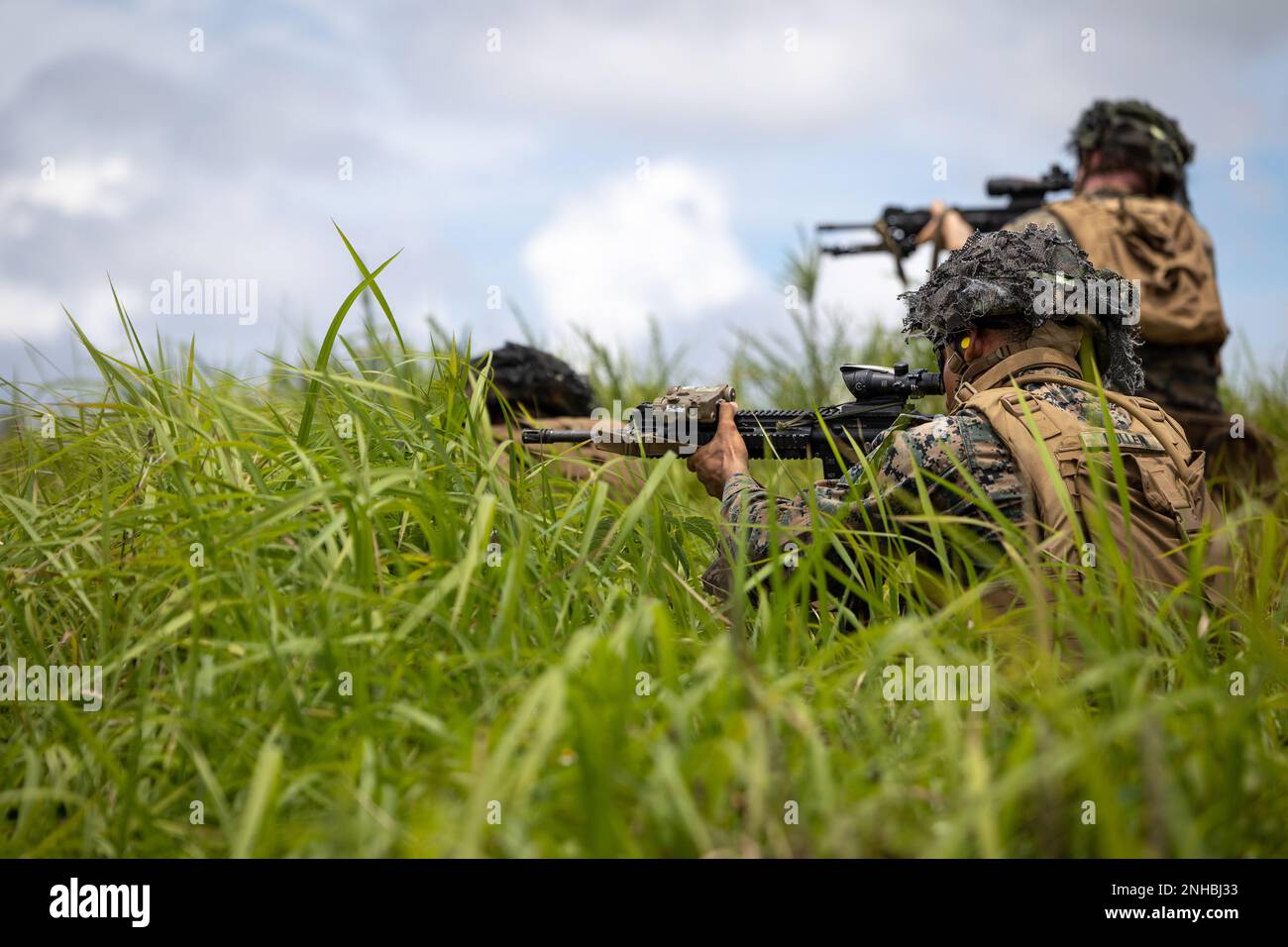 U.S. Marine Corps Cpl. Tyler Mullen, a rifleman with 3d Battalion, 3d ...