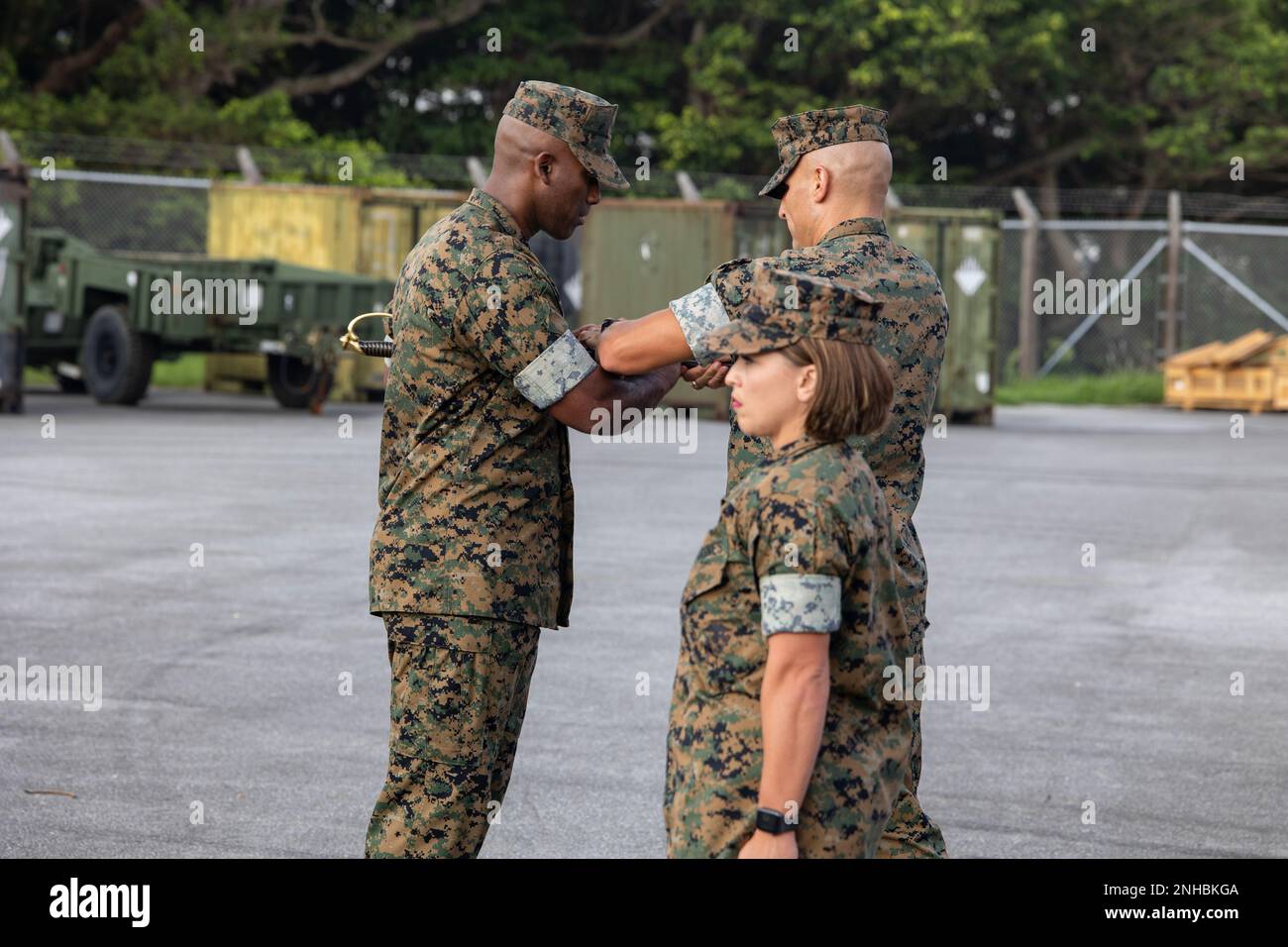 U.S. Marine Corps Lt. Col. Jason Lambert, the commanding officer of ...