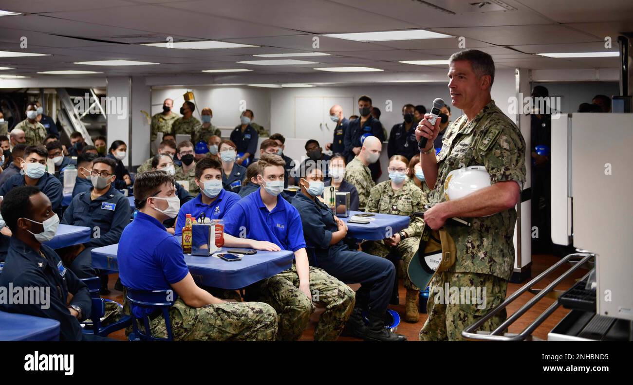 YOKOSUKA, Japan (July 28, 2022) – Commander, Expeditionary Strike Group ...