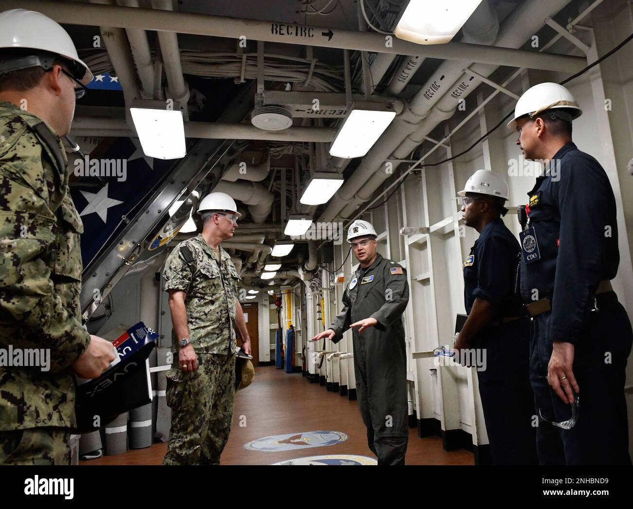 Rear admiral derek a trinque hi-res stock photography and images - Alamy