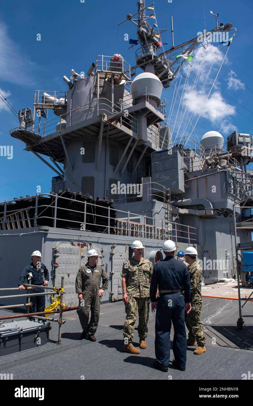 YOKOSUKA, Japan (July 28, 2022) – Commander, Expeditionary Strike Group ...