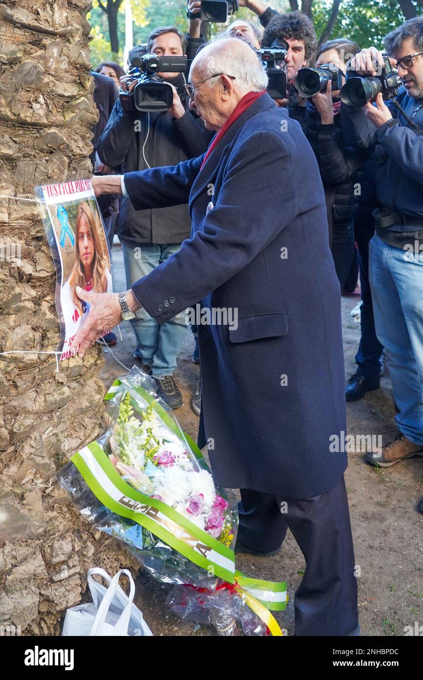 José Antonio Casanueva, grandfather of Marta del Castillo, at the ...