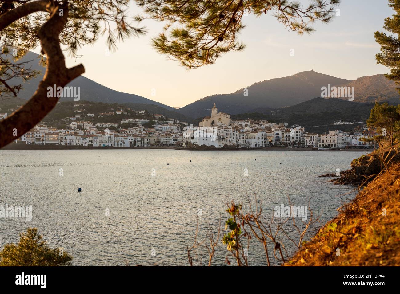 Panoramic view seafront cadaques hi-res stock photography and images ...