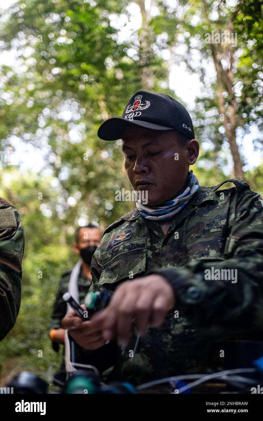 Royal Thai Armed Forces SM1 Woravit Janpum, a Thailand Mine Action ...