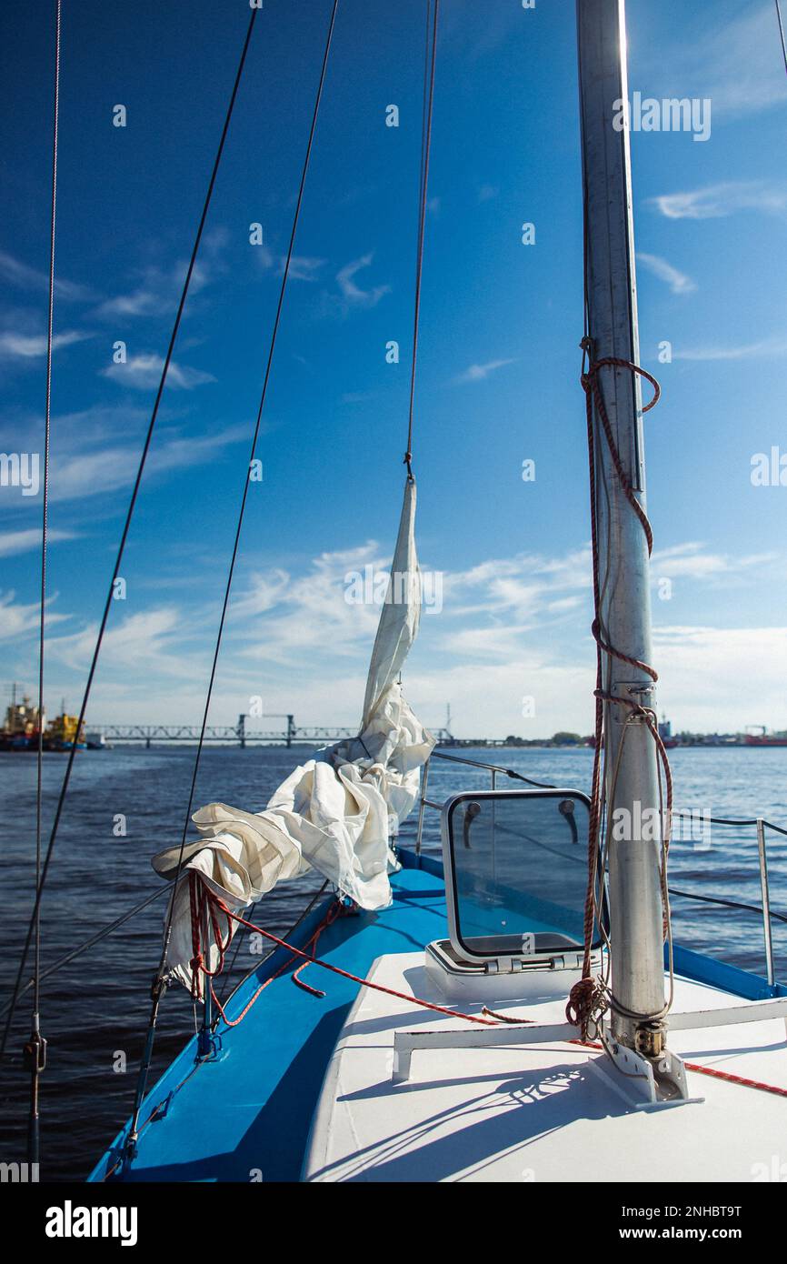 Folded sail hi-res stock photography and images - Alamy