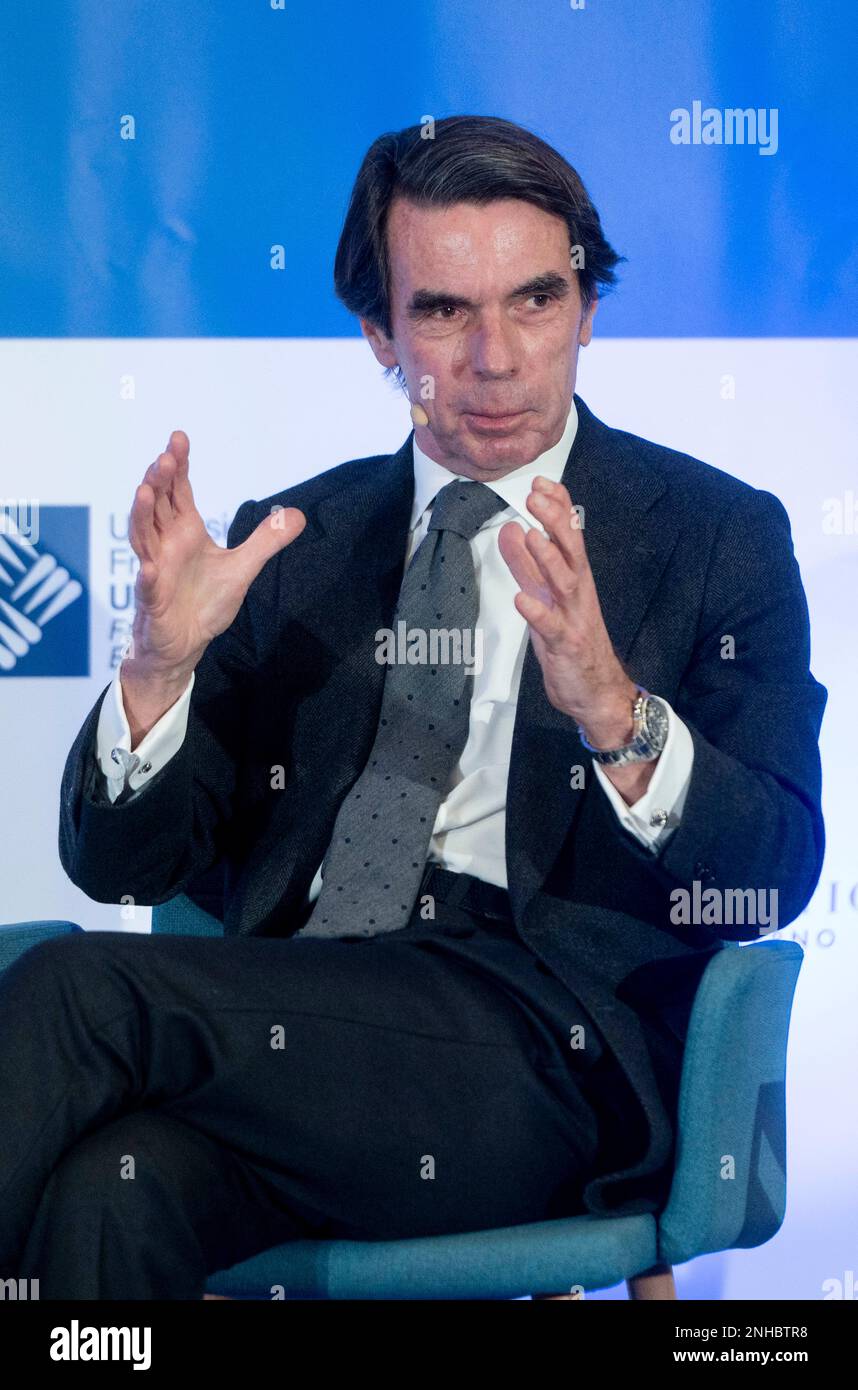 The former Prime Minister of Spain and President of the Instituto ...