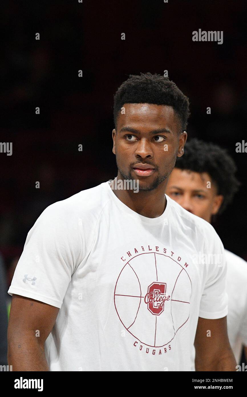 BOSTON, MA - JANUARY 21: Charleston Cougars guard Jaylon Scott (21 ...