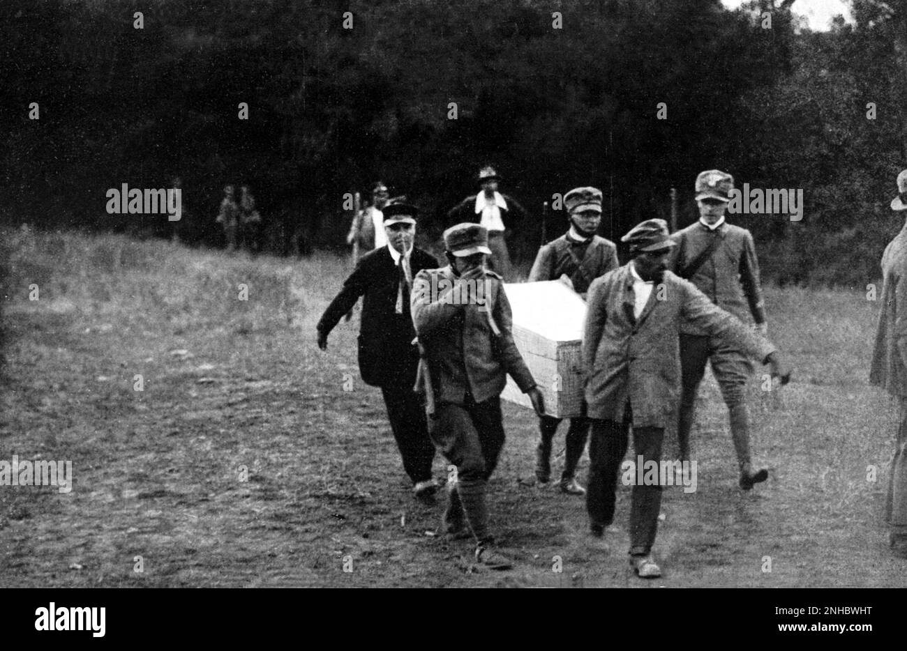 16 august 1924 , Roma , Italy : The discovery of body of the italian ...