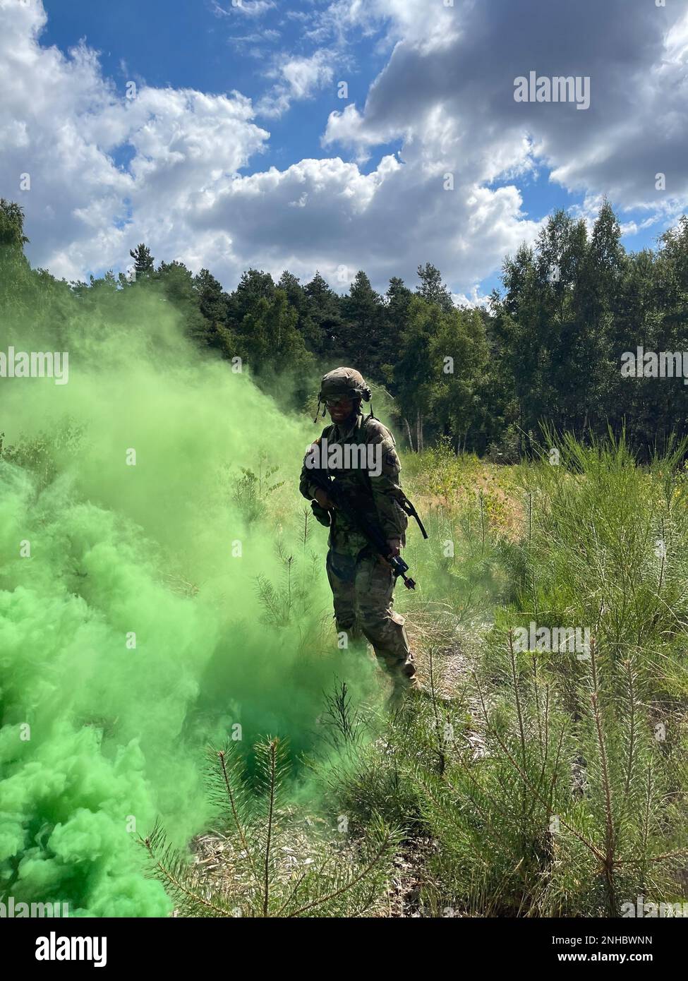 Soldiers from the U.S. Army Signal Activity Kaiserslautern conduct a ...