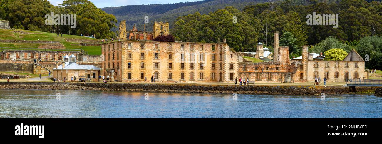 Port Arthur, Tasmania, Australia - January 18, 2023 : Panorama of ...