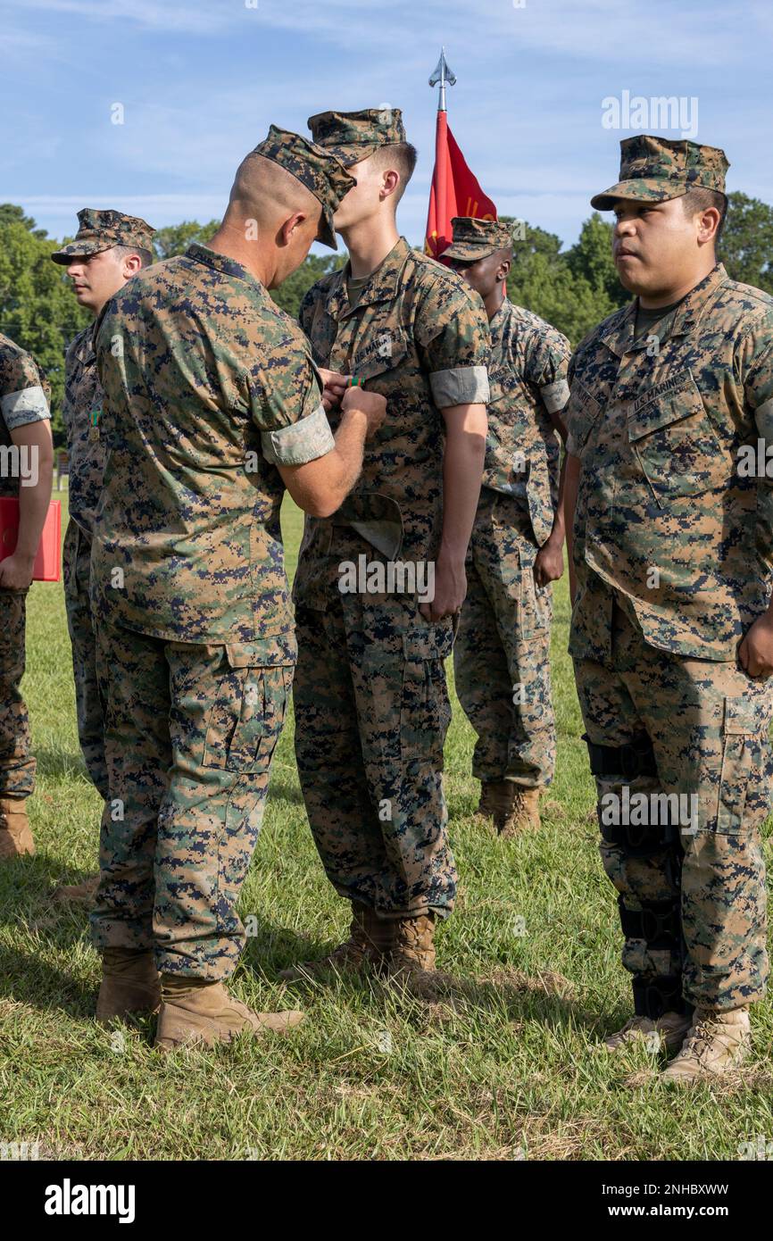 U.S. Marine Corps Cpl. Bradley Williams, expeditionary firefighting and ...