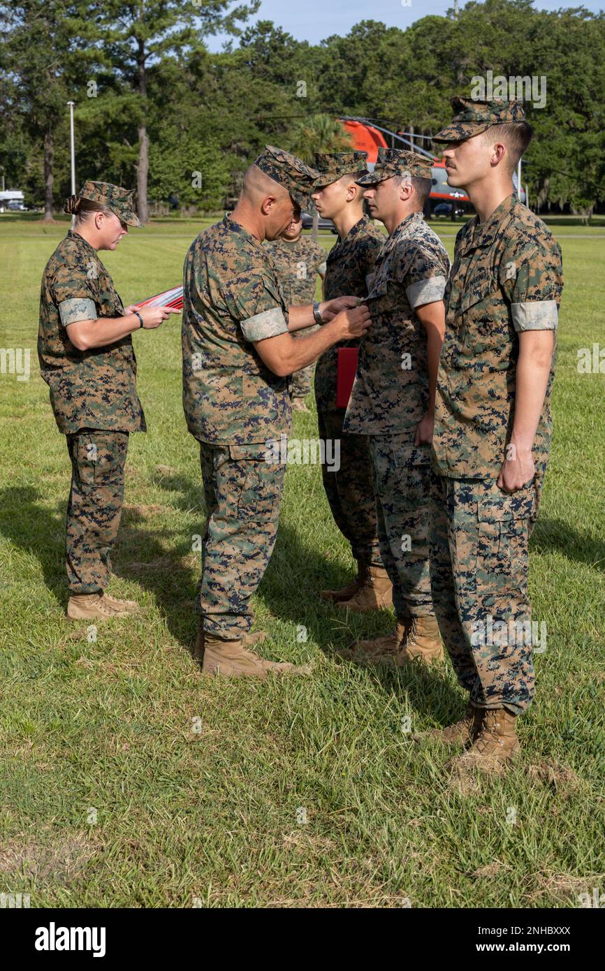 U.S. Marine Corps Sgt. Justin Studholme, expeditionary firefighting and ...