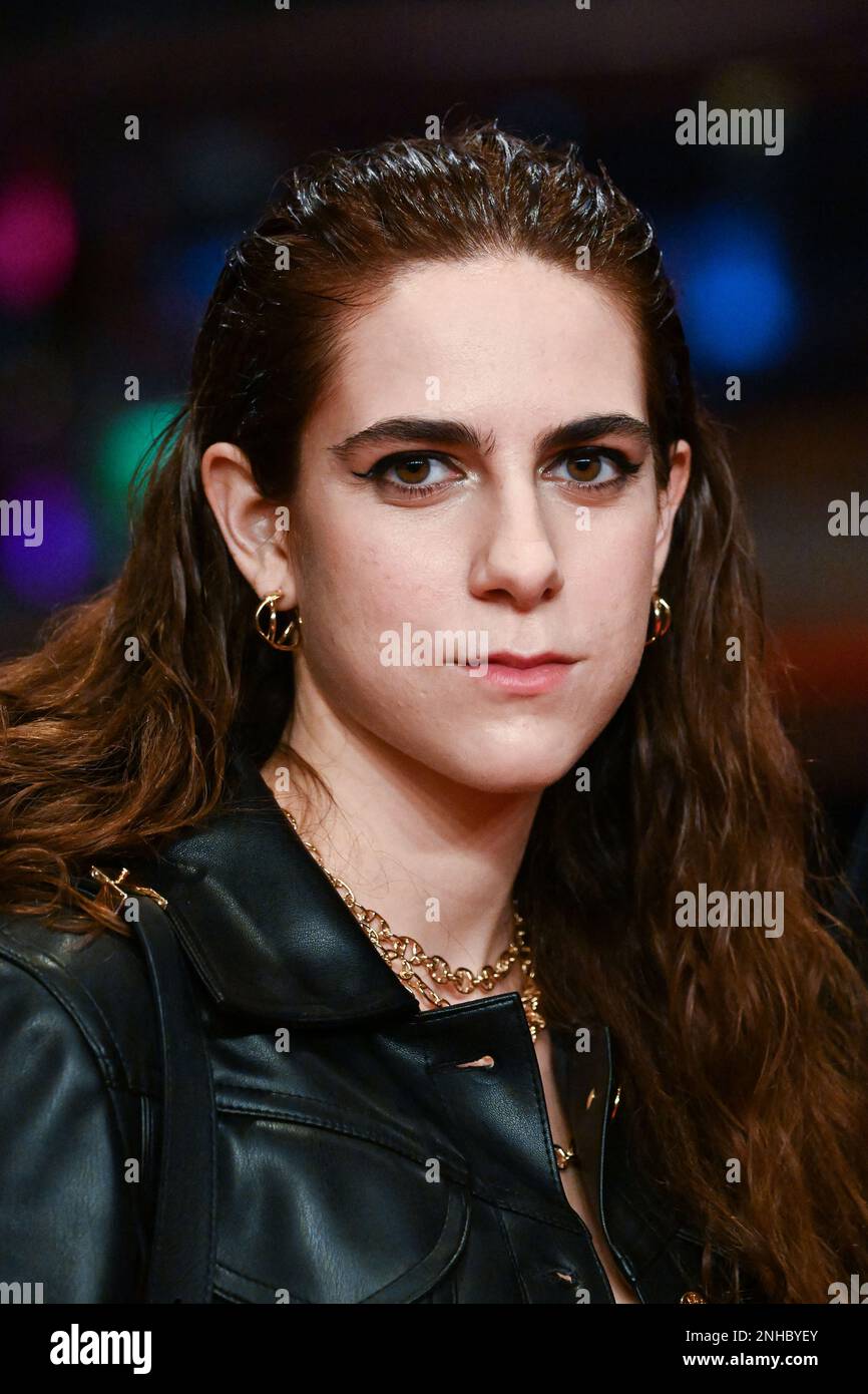 Berlin, Germany. 21st Feb, 2023. Lena Garrel, Philippe Garrel and ...