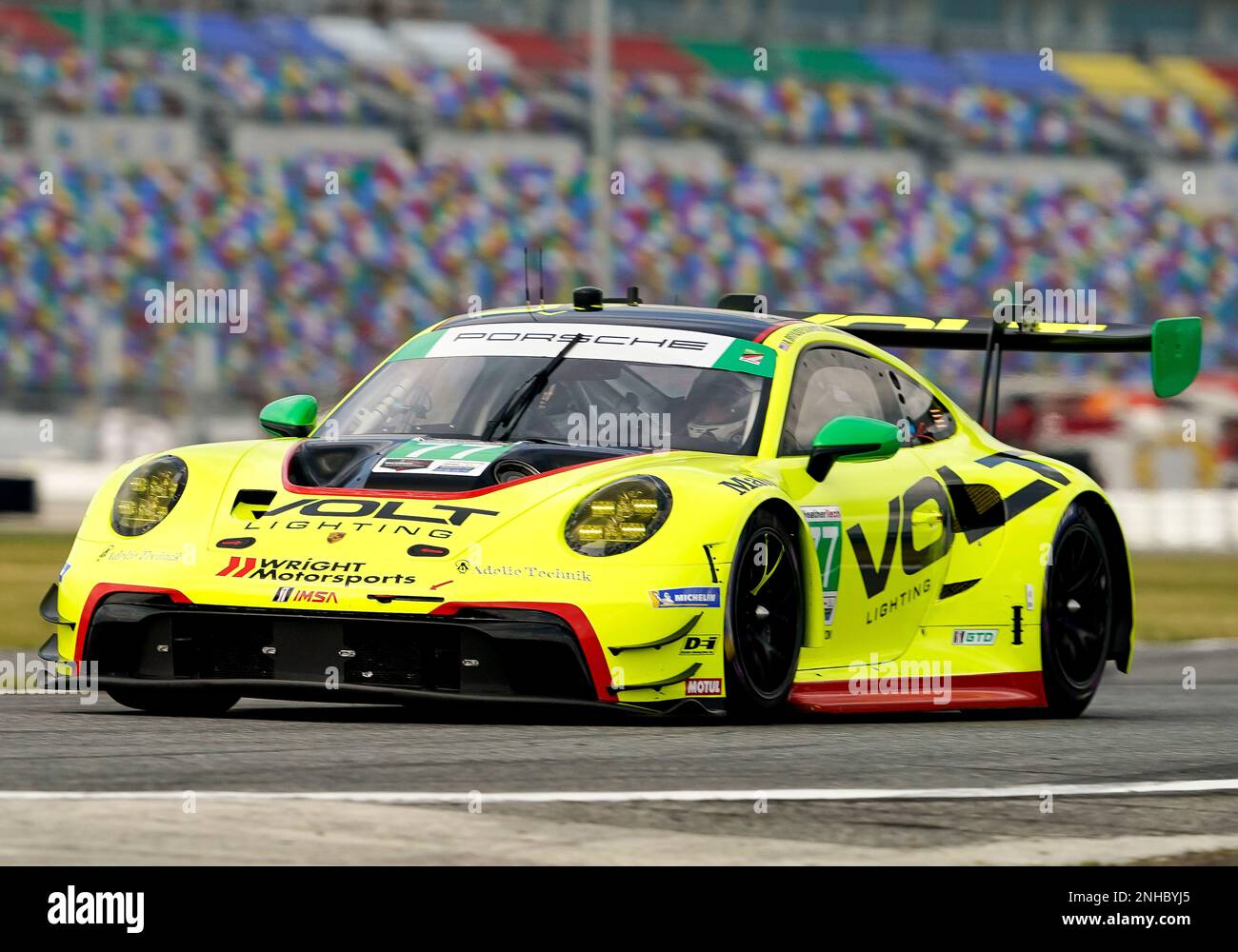 DAYTONA, FL - JANUARY 22: Wright Motorsports driver Alan Brynjolfsson ...