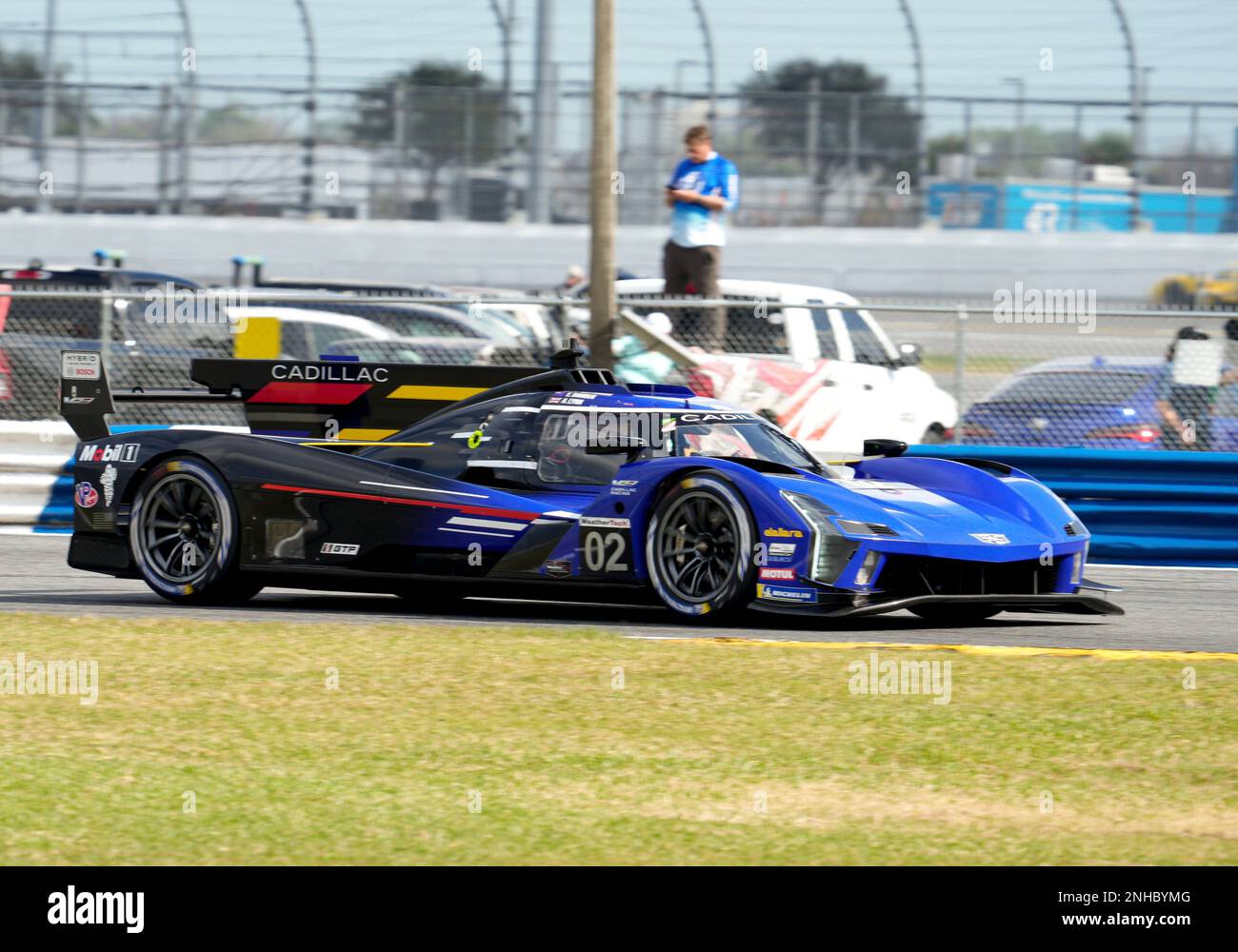 DAYTONA, FL - JANUARY 22: Chip Ganassi Racing driver Earl Bamber, Alex ...