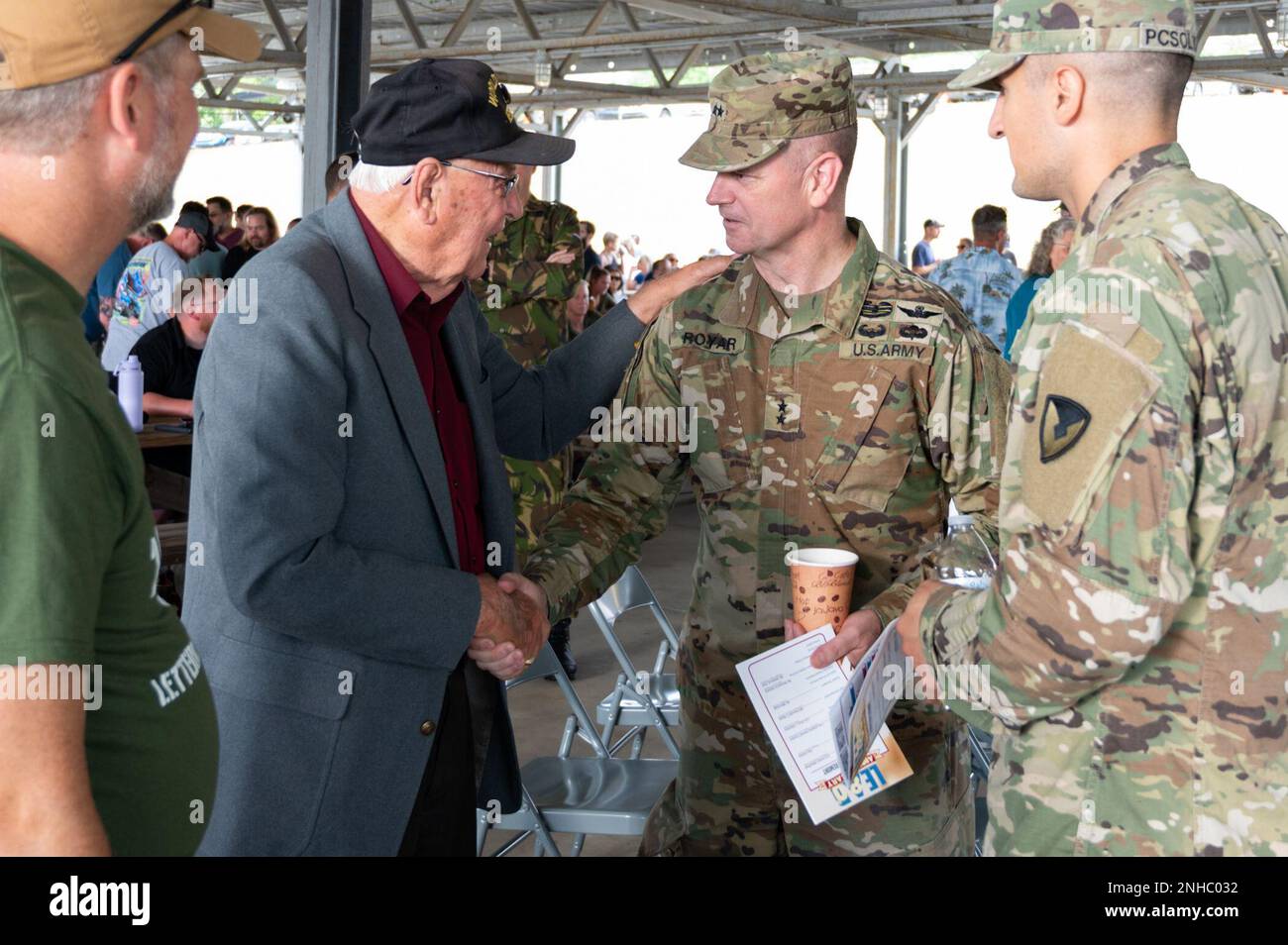 220728-A-JT832-2001 CHAMBERSBURG, Pa. Maj. Gen. Todd Royar, commanding ...