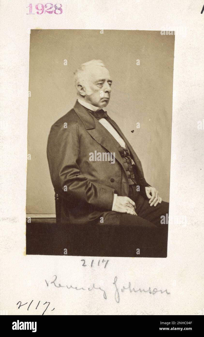 Hon. Reverdy Johnson, Maryland 19th Century Mathew Brady, Quartermaster ...