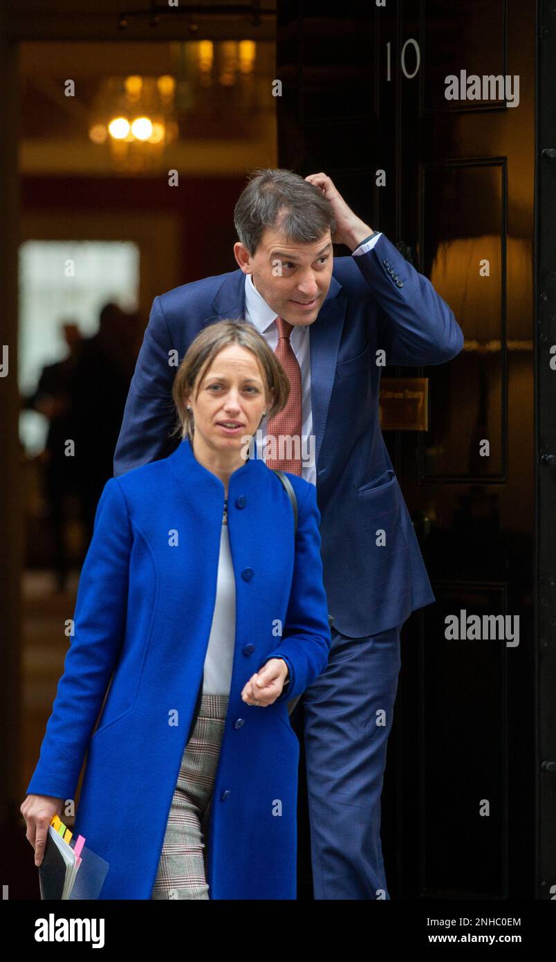 London, England, UK. 21st Feb, 2023. Chief Secretary to the Treasury ...