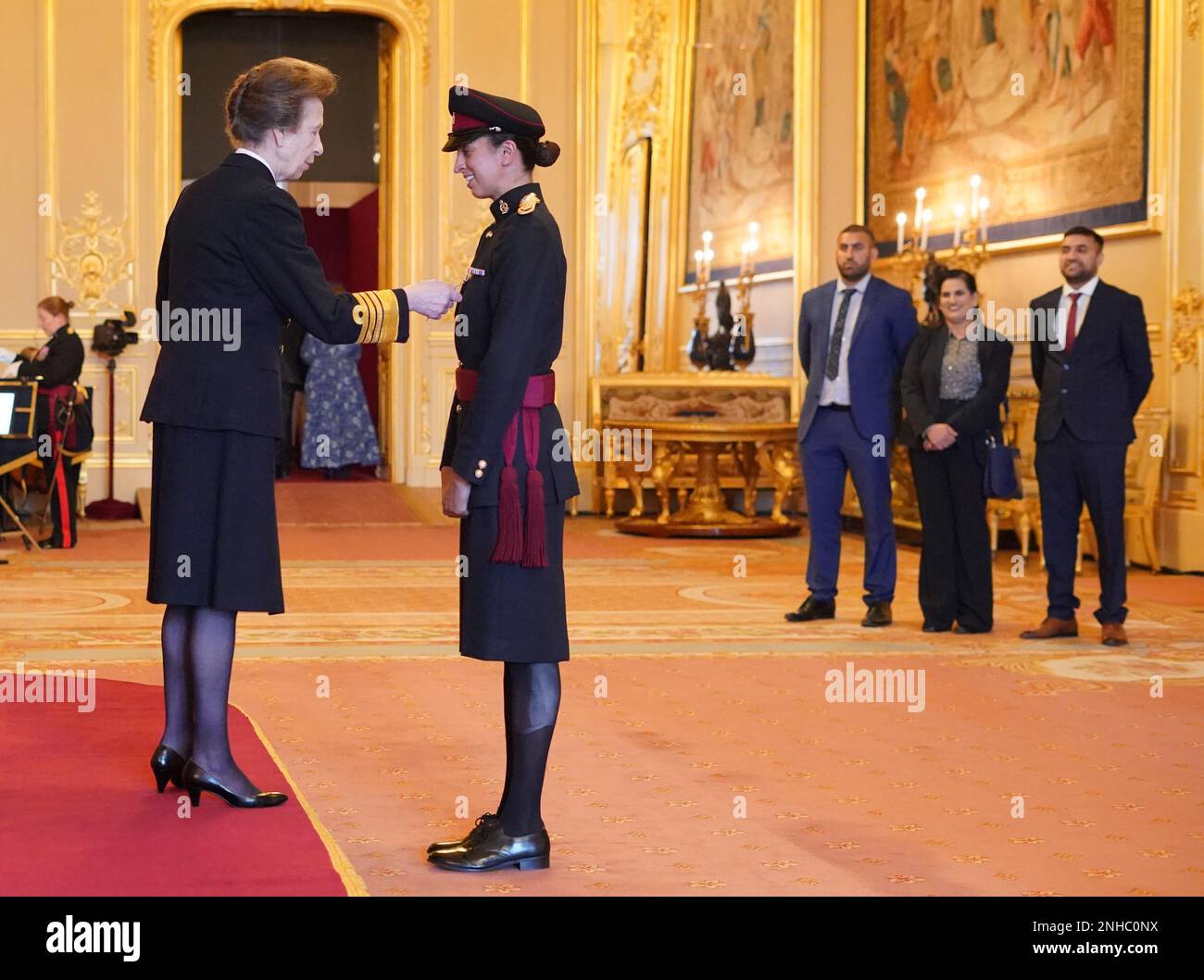 Captain Harpreet Chandi, Royal Army Medical Corps, is made a Member of ...