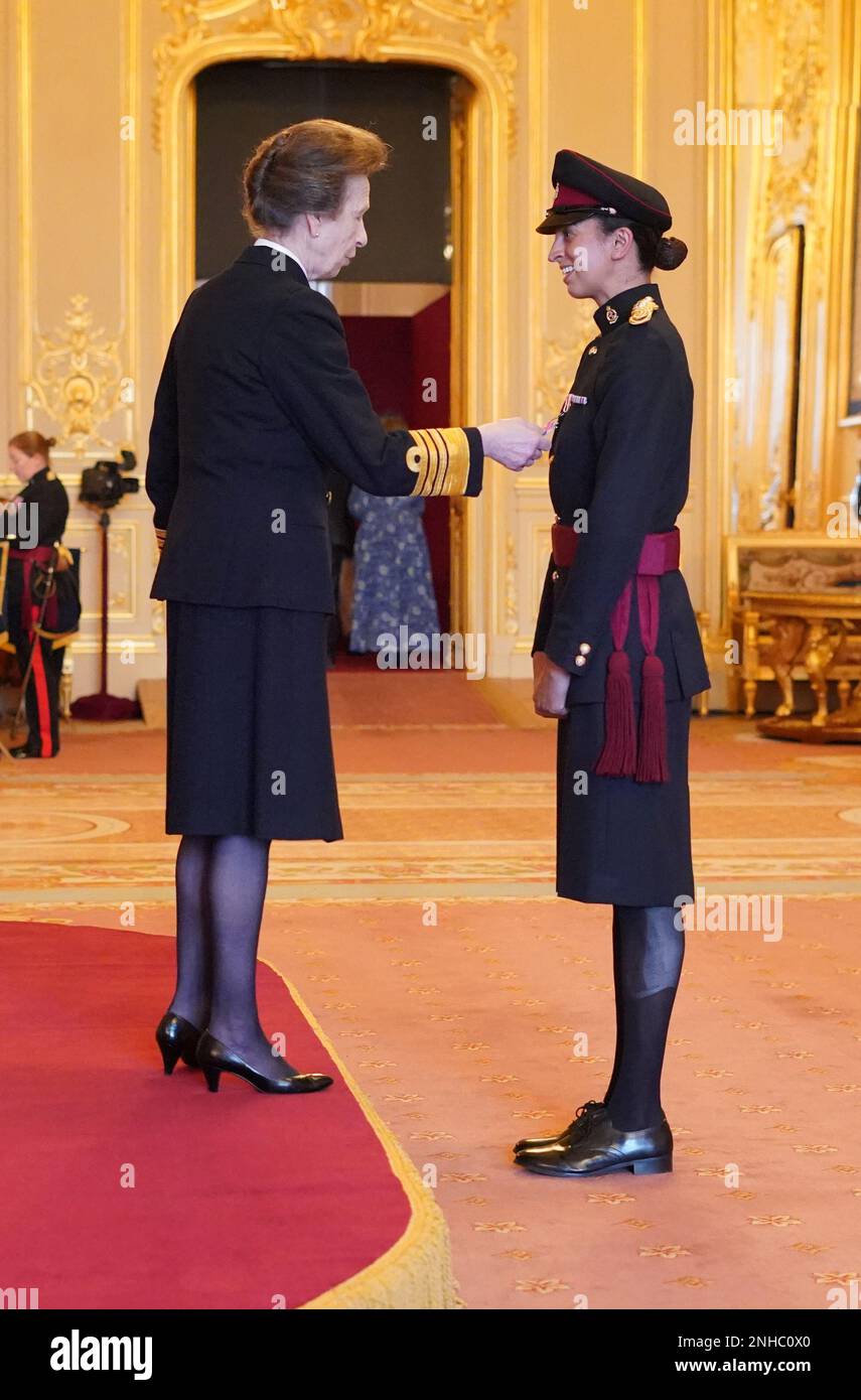 Captain Harpreet Chandi, Royal Army Medical Corps, is made a Member of ...