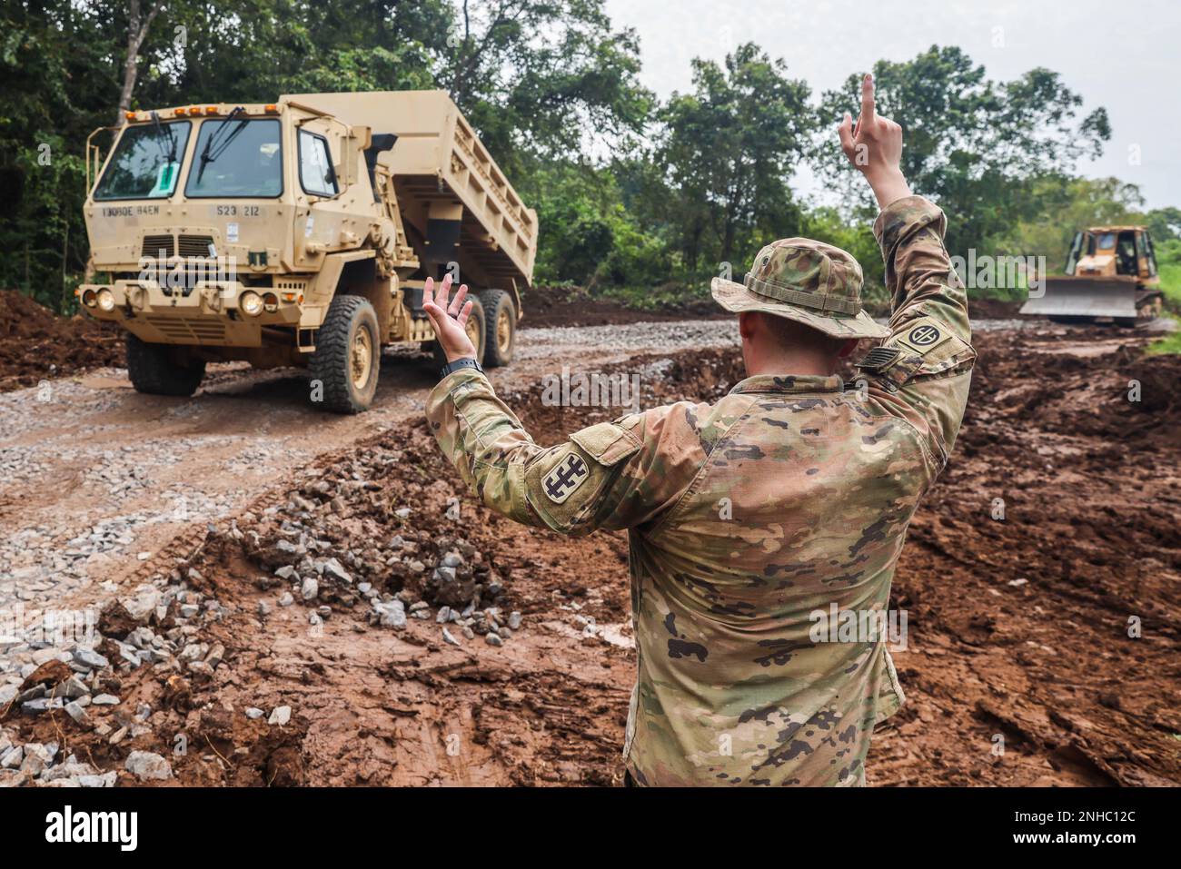 Staff Sgt. Andrew Morales from 130th Engineer Brigade, 84th Engineer ...