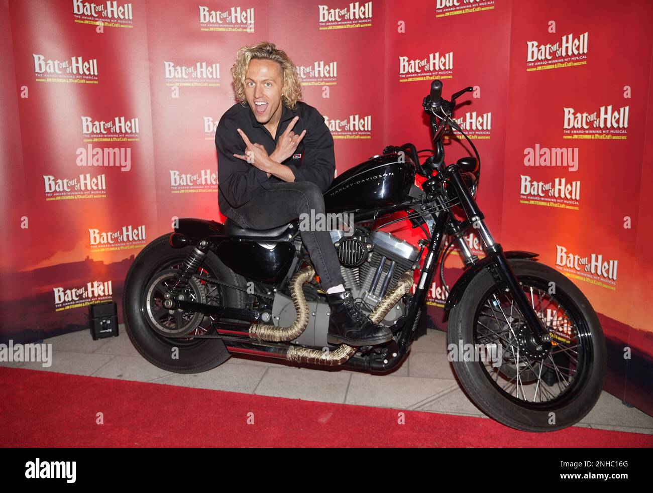 Glenn Adamson attending the media night for Bat Out of Hell The Musical ...
