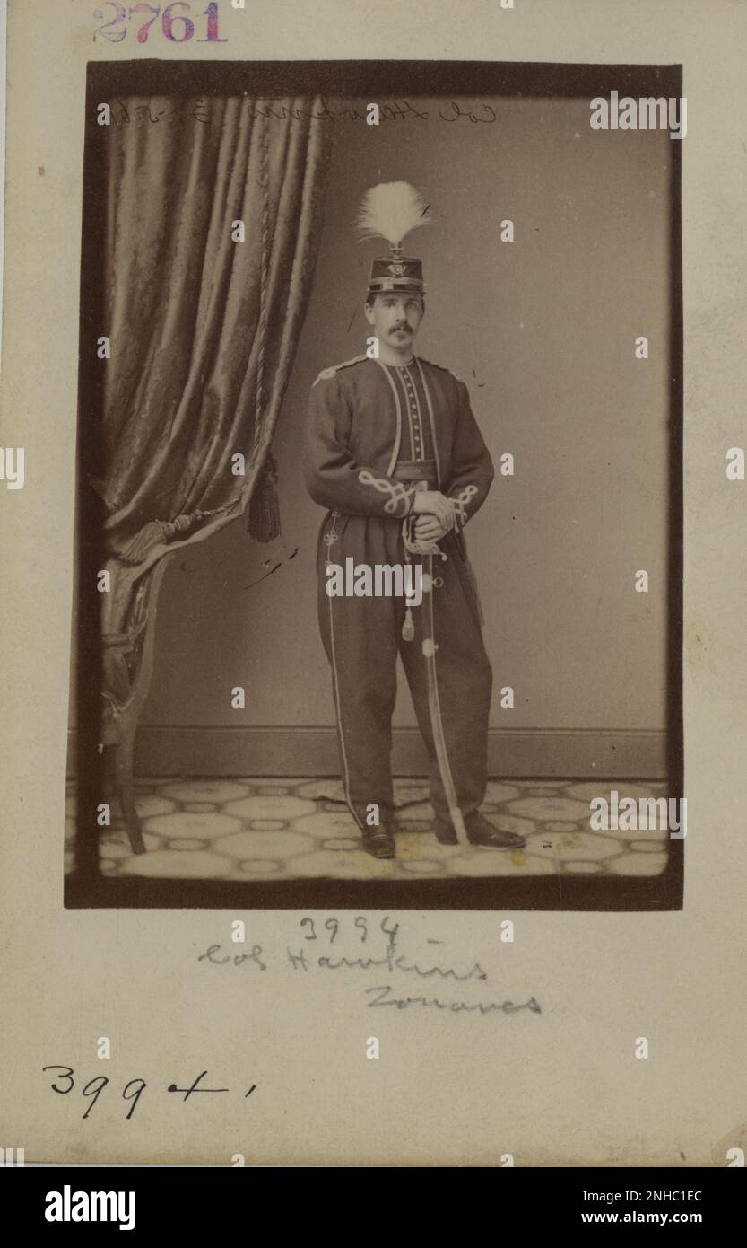 Col. Rush A. Hawkins 19th Century Mathew Brady, Quartermaster, and ...