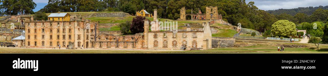Port Arthur, Tasmania, Australia - January 18, 2023 : Panorama of ...