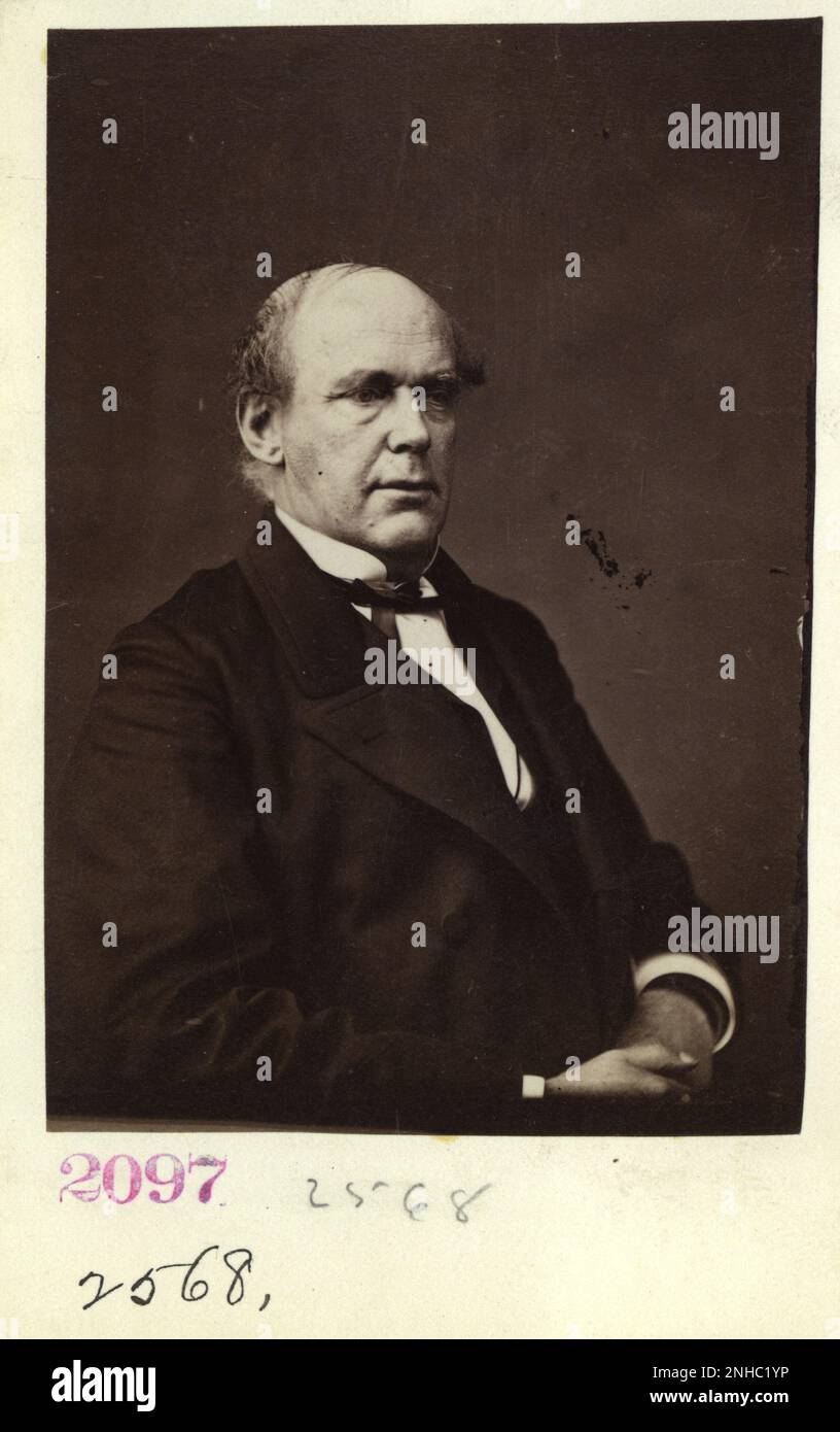 Hon. Salmon P. Chase, Chief Justice 19th Century Mathew Brady ...