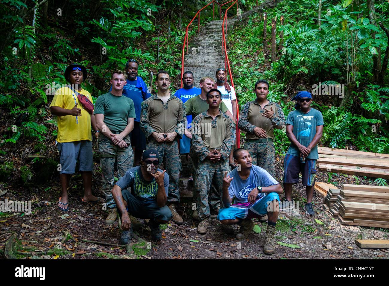U.S. Marines with Task Force Koa Moana 22, I Marine Expeditionary Force ...