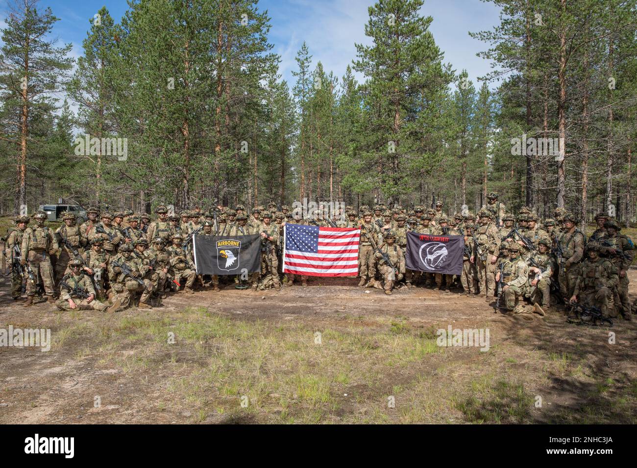 U.S Soldiers assigned to “Viper” Company, 1st Battalion, 26th Infantry ...
