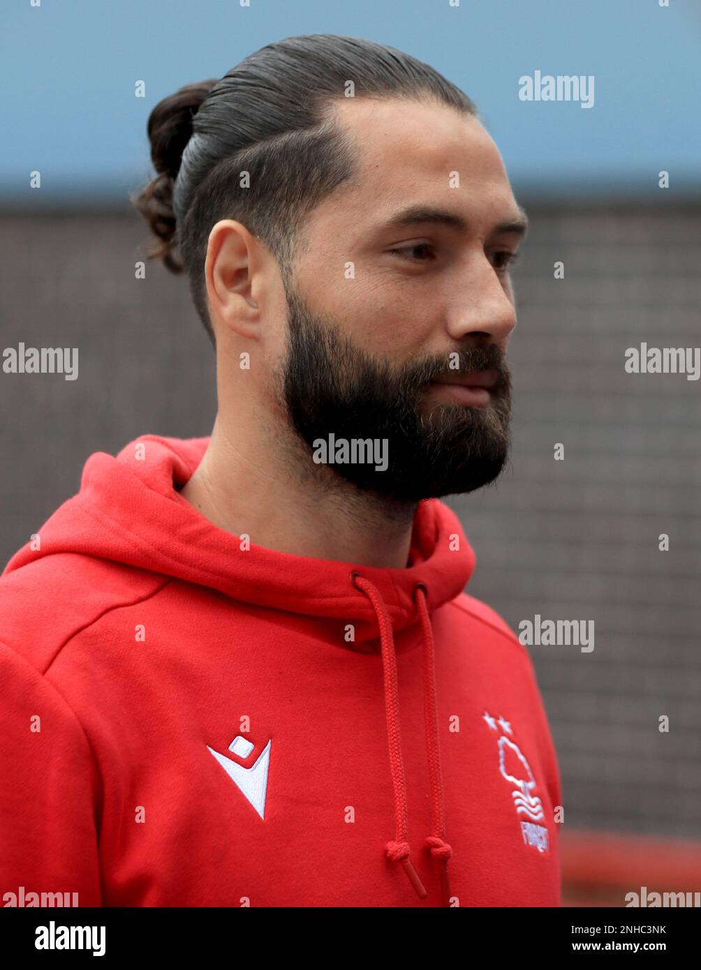 Nottingham Forest's Felipe arrives ahead of the Premier League match at ...