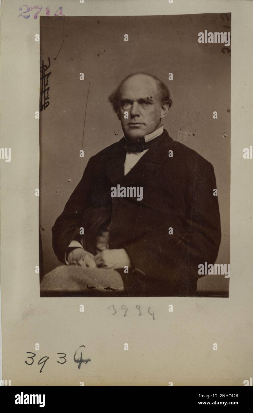 Hon. Salmon P. Chase, Chief Justice 19th Century Mathew Brady ...