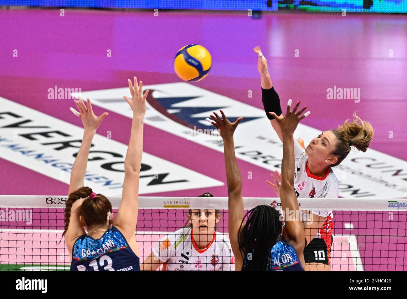 Pala Ubi Banca, Cuneo, Italy, February 21, 2023, Emma Graziani (Il ...