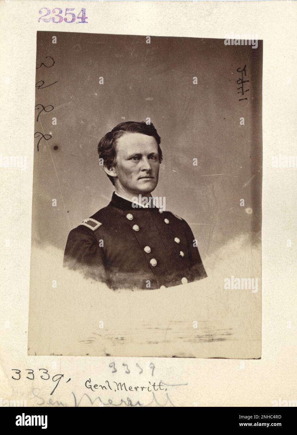Genl. Merritt 19th Century Mathew Brady, Quartermaster, and Other Civil ...