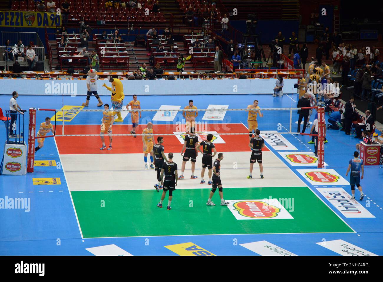Italy, Volleyball, Championship Match Stock Photo - Alamy