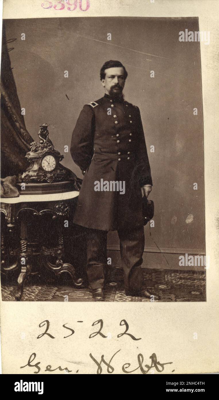 Gen. Alexander S. Webb 19th Century Mathew Brady, Quartermaster, and ...
