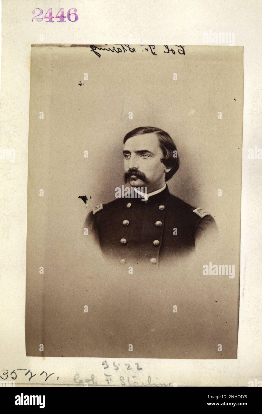 Col. Frederick A. Starring 19th Century Mathew Brady, Quartermaster ...