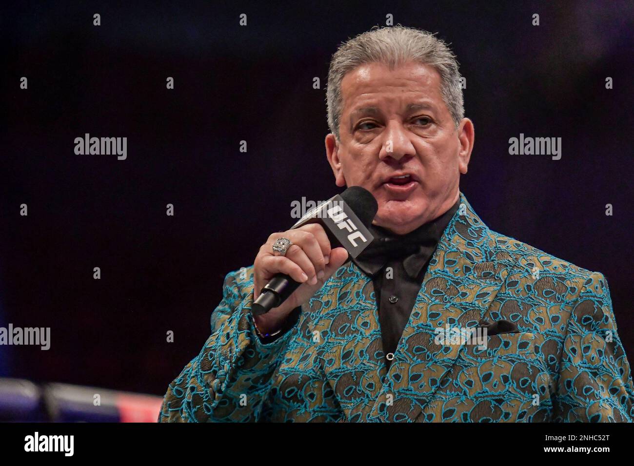 RJ - Rio de Janeiro - 01/21/2023 - UFC 283 -Bruce Buffer Announcer ...