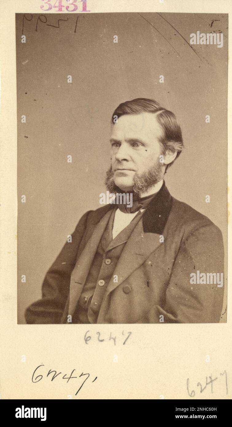 Hon. John Sherman, Ohio 19th Century Mathew Brady, Quartermaster, and ...