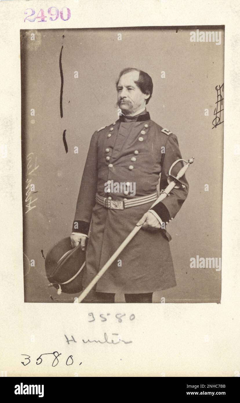 Gen. David Hunter 19th Century Mathew Brady, Quartermaster, and Other ...