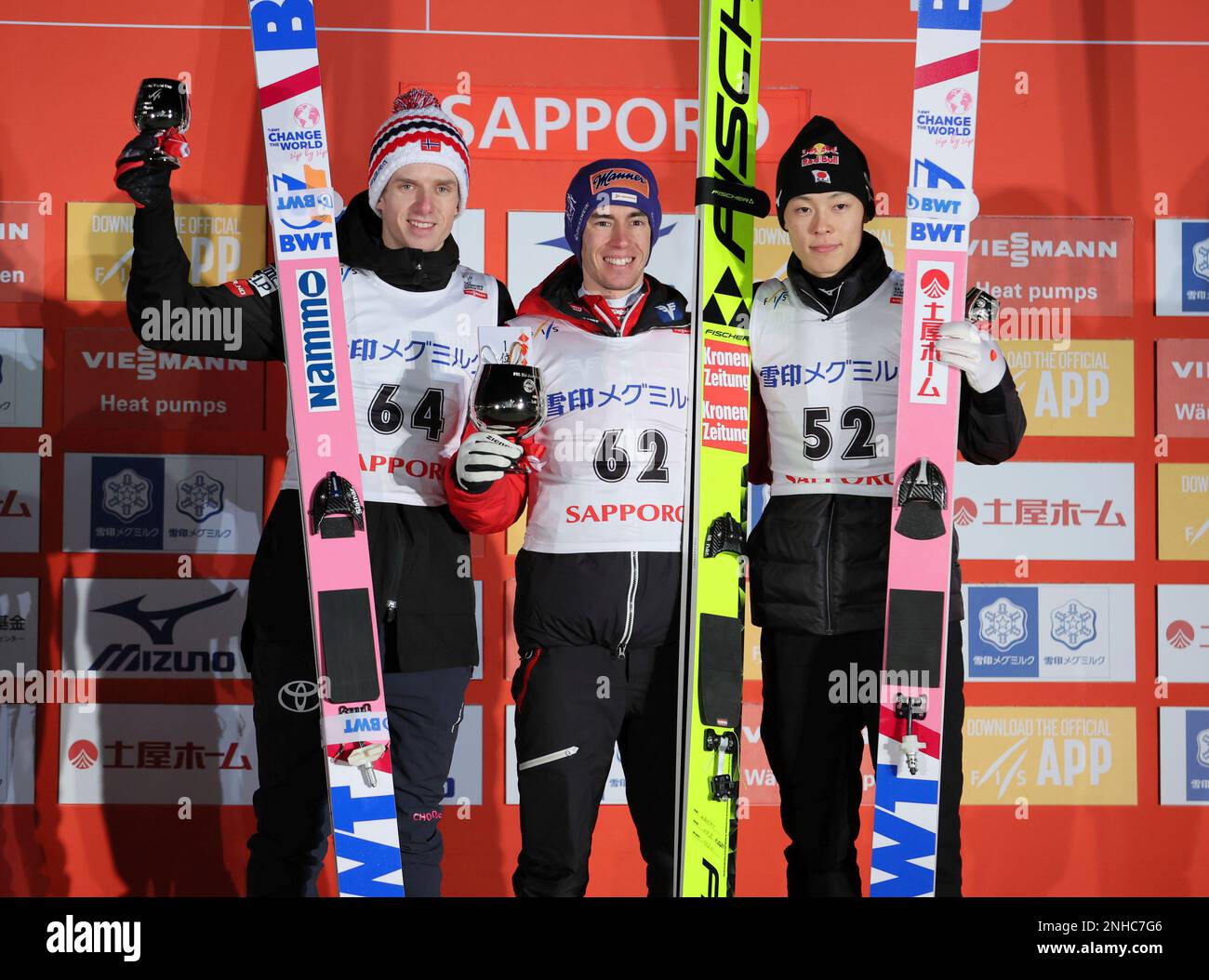GRANERUD Halvor Egner of Norway, silver, KRAFT Stefan of Austria, gold ...