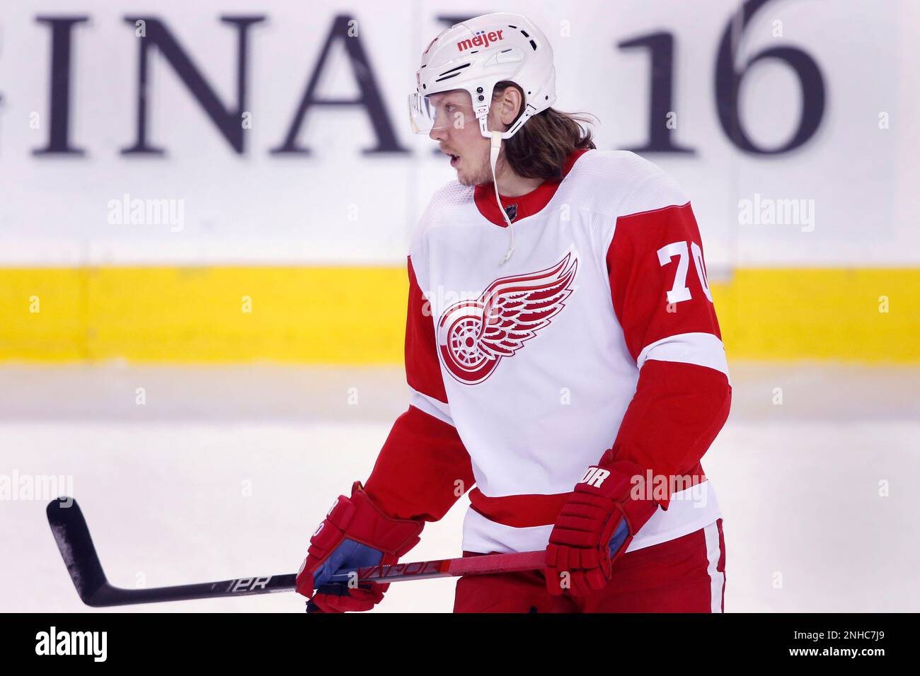 NHL profile photo on Detroit Red Wings player Oskar Sundqvist, from ...