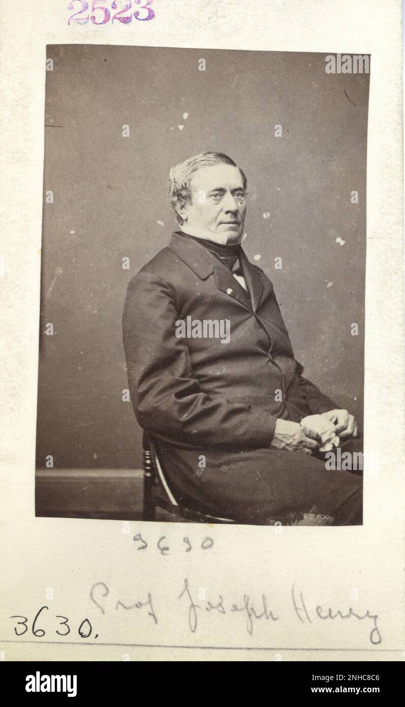 Prof. Joseph Henry 19th Century Mathew Brady, Quartermaster, and Other ...